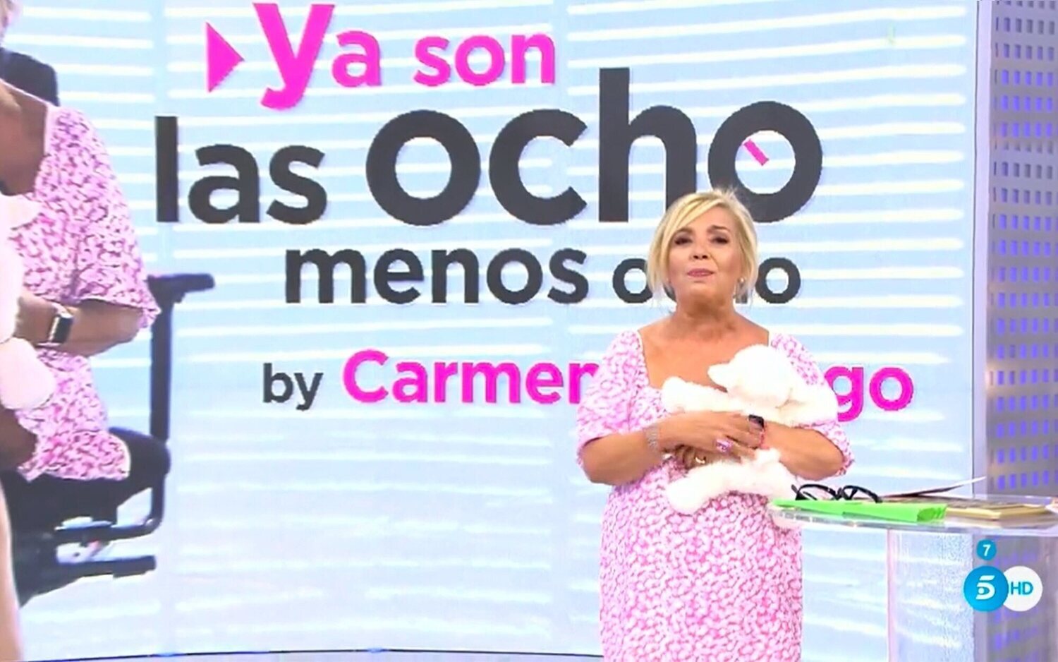 Carmen Borrego arranca la sección "Ya son las ocho menos ocho" en ...