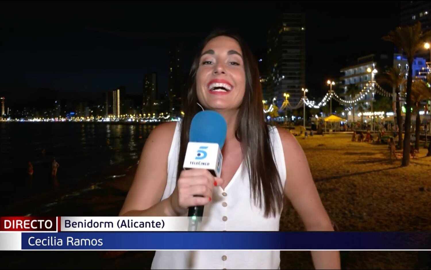 El bloqueo y la risa nerviosa de una reportera de 'Informativos ...