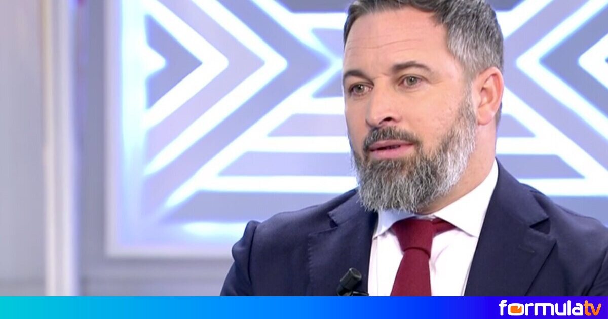 Santiago Abascal, contra las cuerdas al tachar de enemigo a laSexta ...
