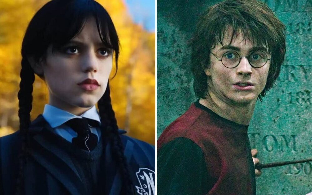 Los creadores de 'Miércoles' rechazan la comparación con "Harry Potter ...