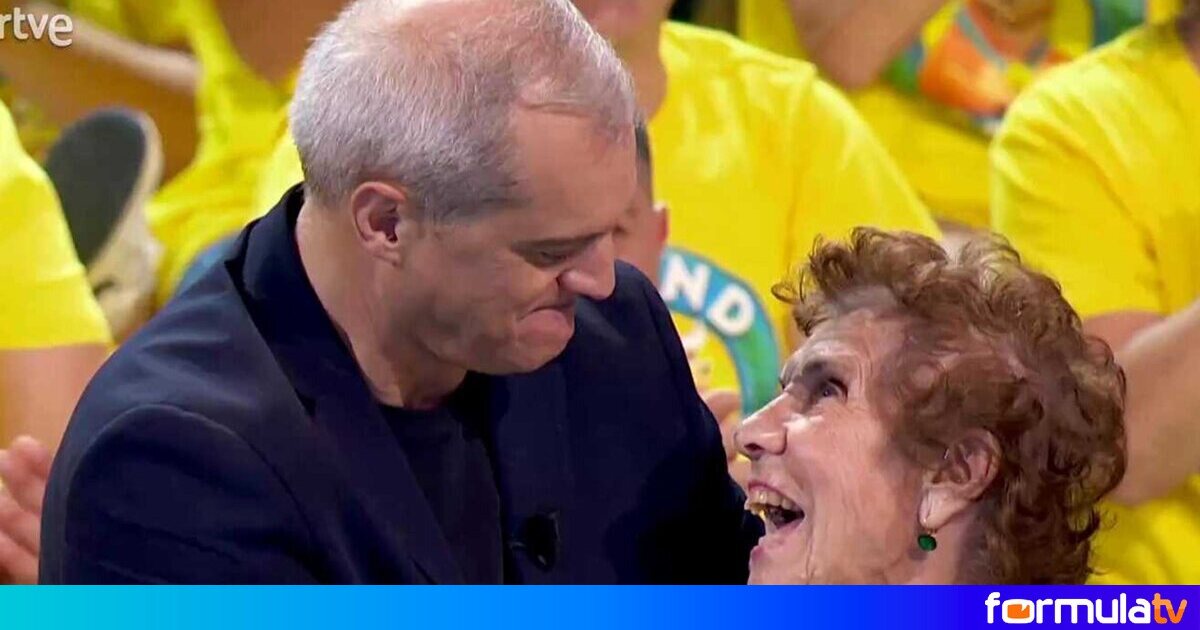 Ramón García se emociona en el 'Grand Prix' con una admiradora de 93 ...