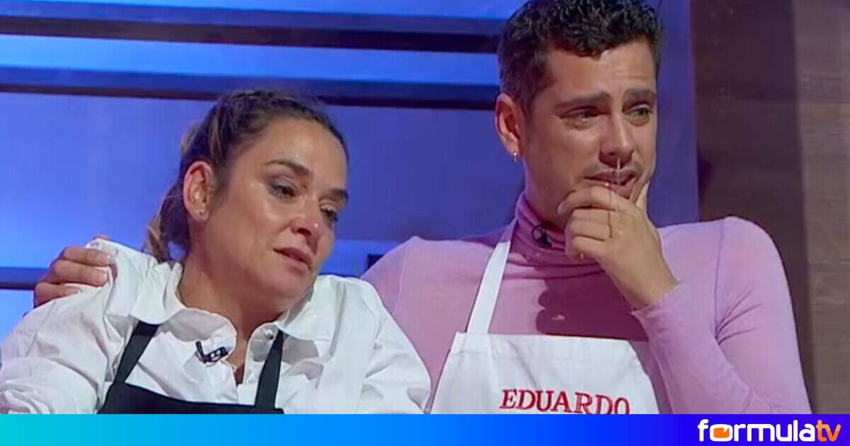 Eduardo Casanova, a moco tendido en 'MasterChef Celebrity': "Le ha caído el moco en la cabeza al ...