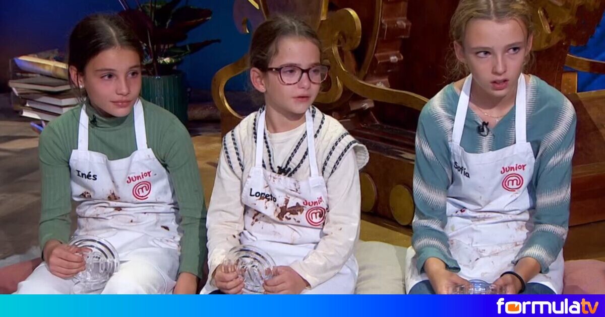 'MasterChef Junior 10' se despide de Inés Poza, Sofía y Loreto en su tercer programa - FormulaTV