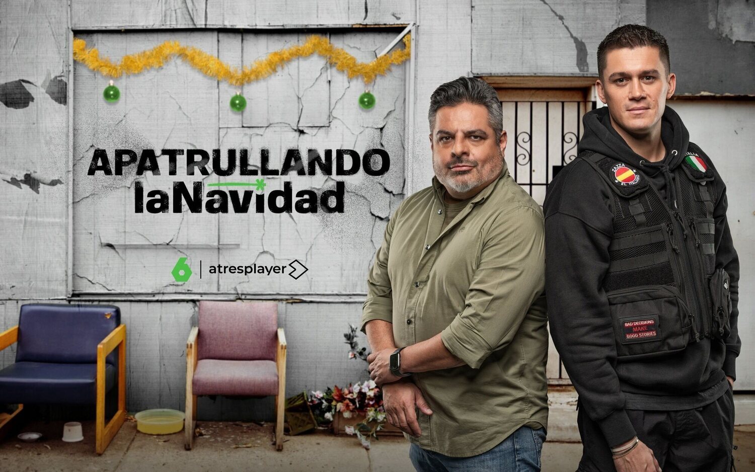 'Apatrullando la Navidad', el especial con Jalis de la Serna y Zazza el italiano, se estrenará ...