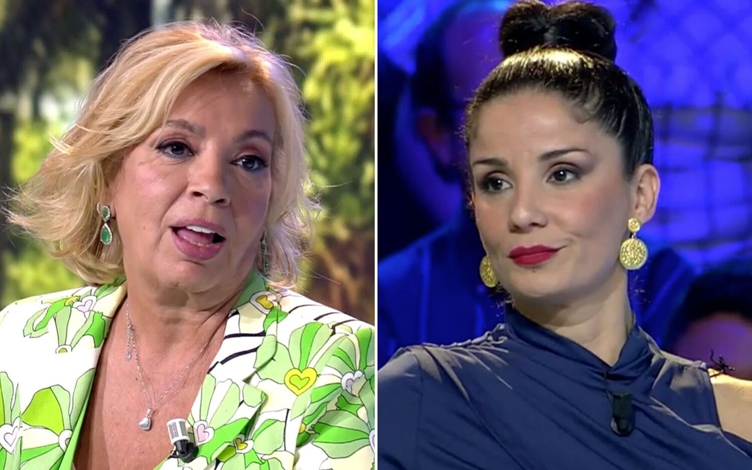 Carmen Borrego y la novia de Ángel Cristo Jr. compiten por sus partes ...