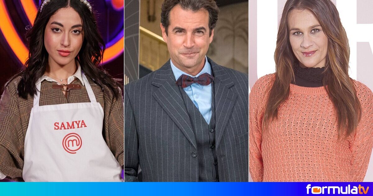Samya, aspirante de 'MasterChef 12', el actor Álex Adróver y Laura ...