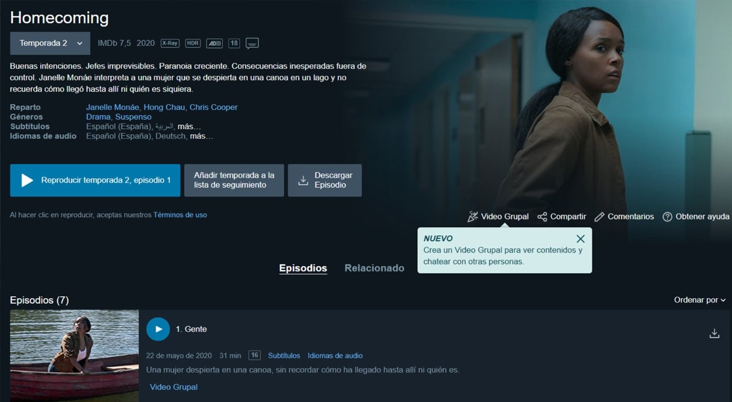 Amazon Prime Video introduce la función de Vídeo Grupal en España ...