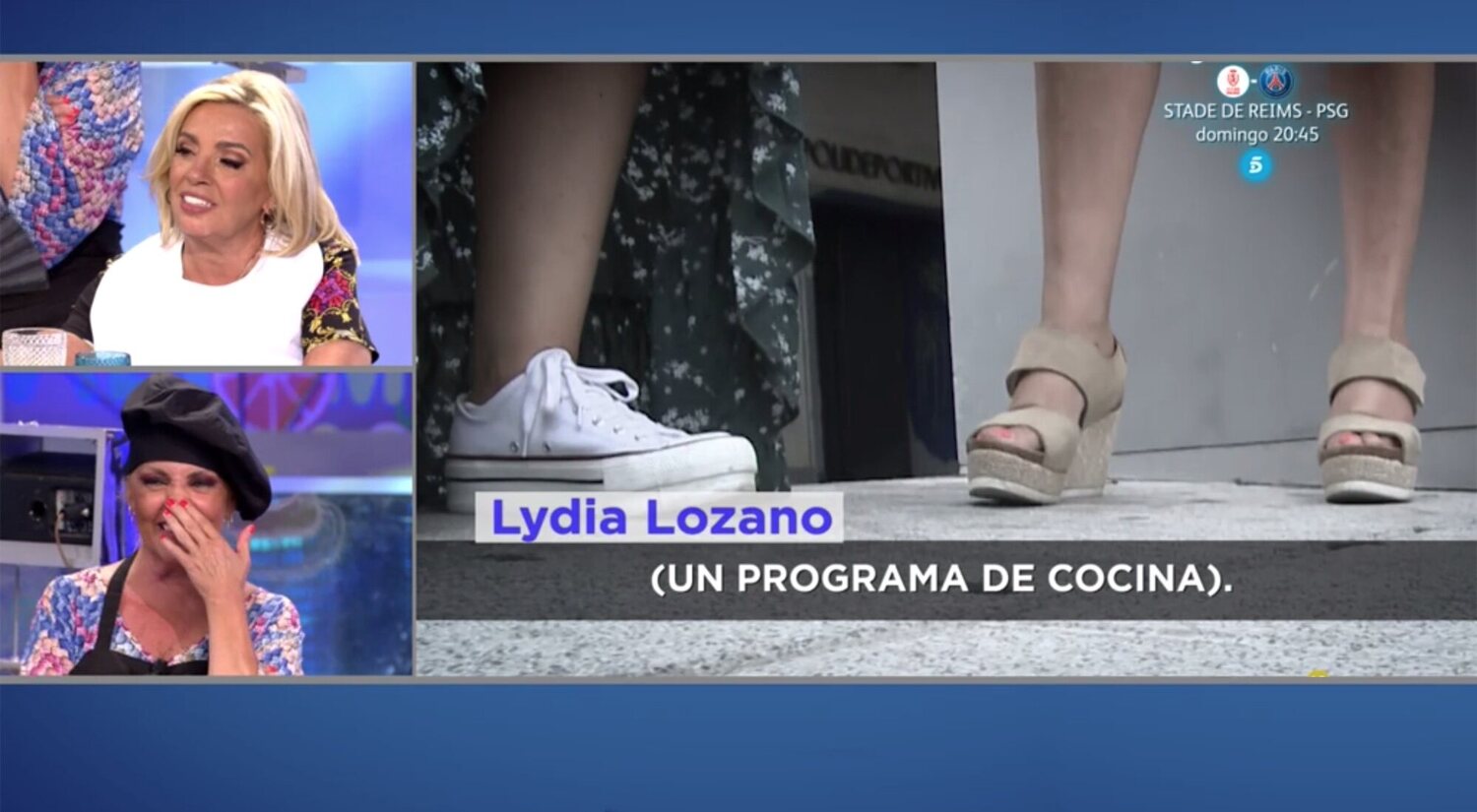 Telecinco censura a Lydia Lozano para evitar nombrar a 'MasterChef ...