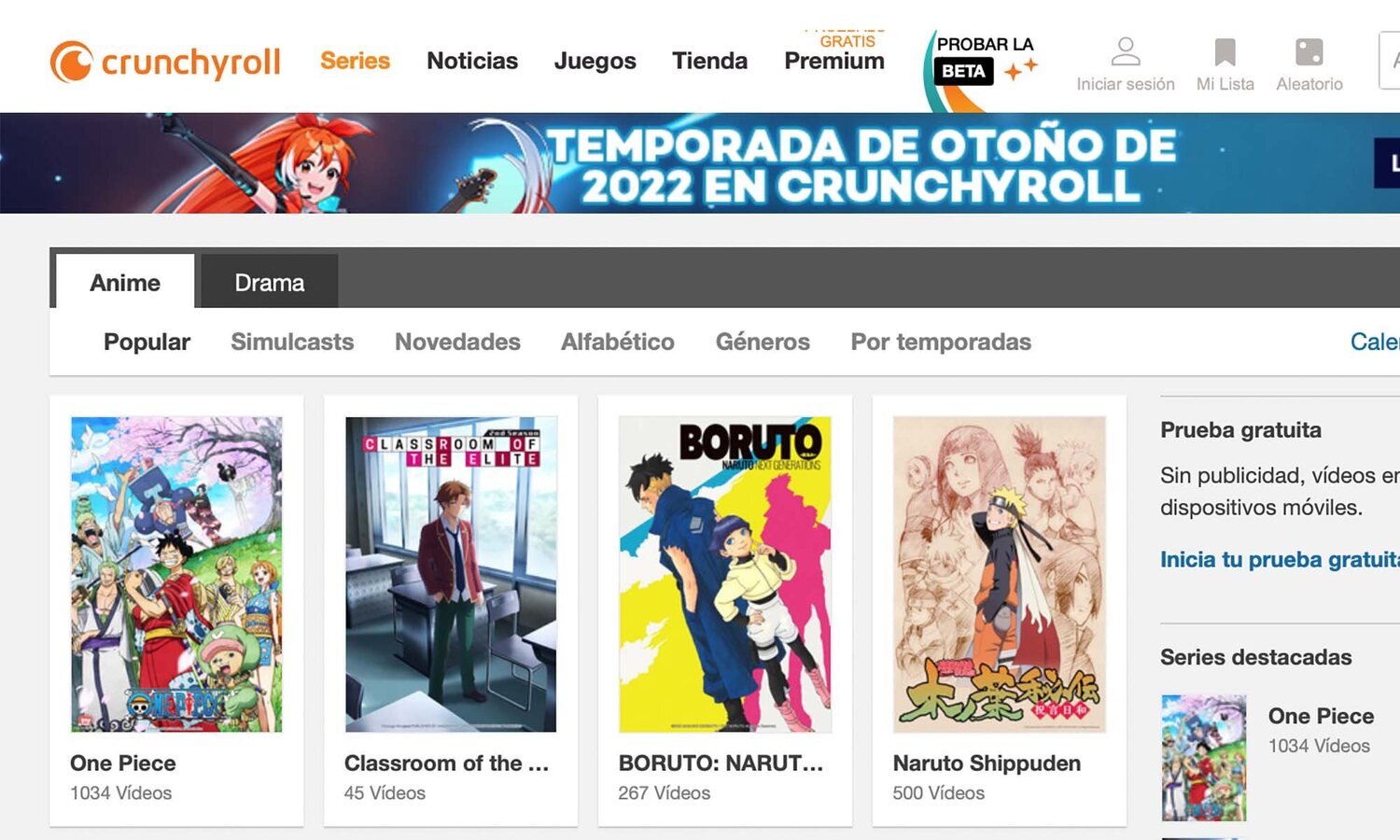 Todas las plataformas de streaming disponibles en España y sus tarifas - FormulaTV