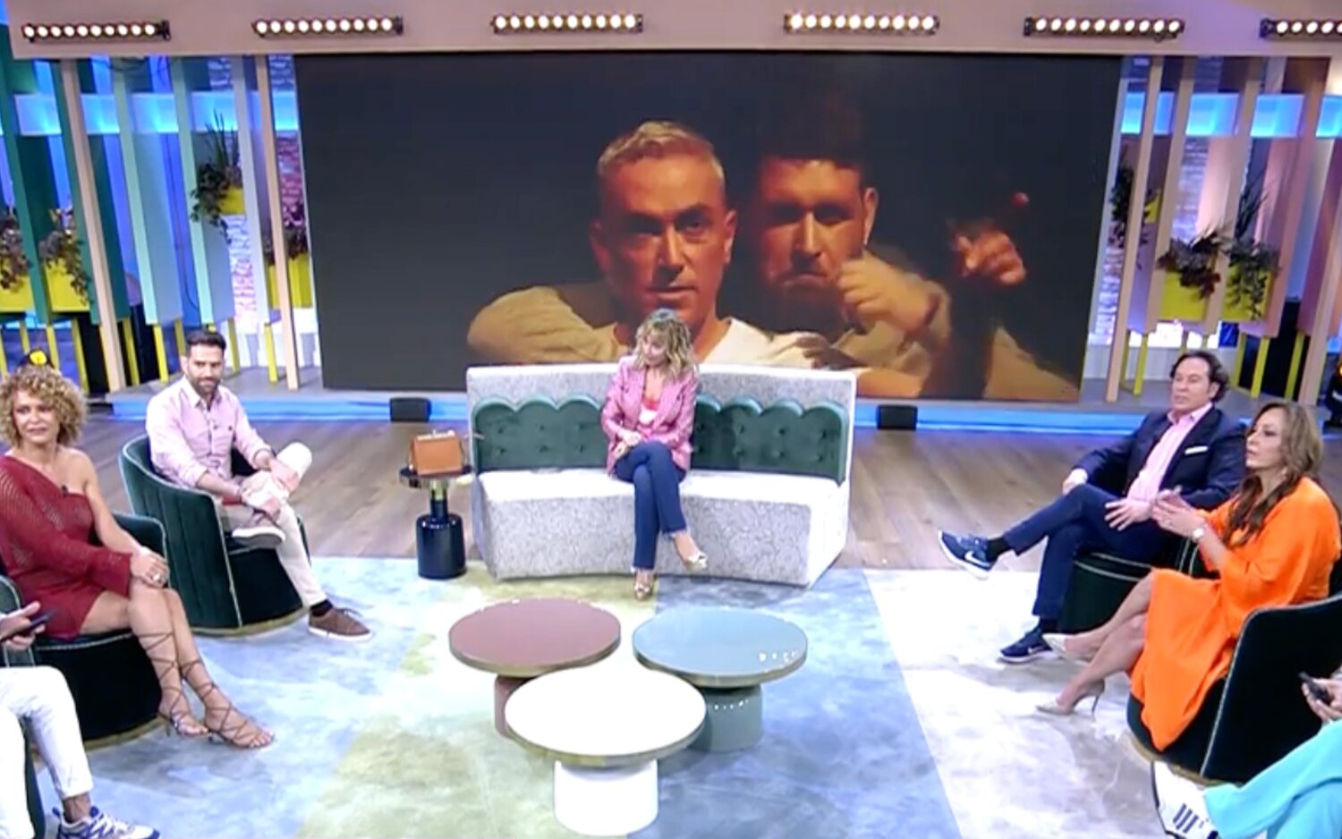 Emma García recuerda a Jorge Javier en directo en 'Fiesta' y le envía ...