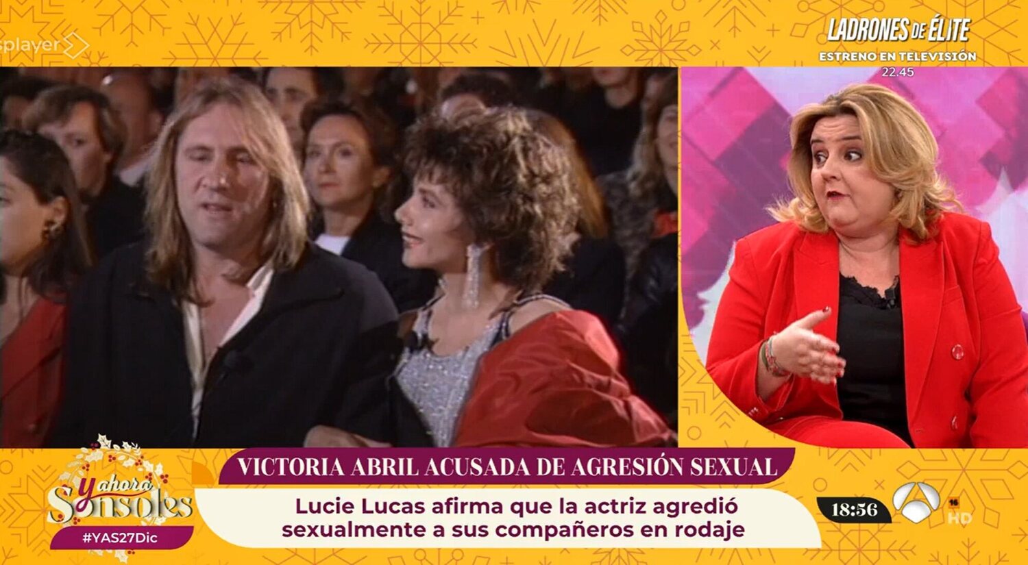 Laura Fa carga contra el "machismo" de Pilar Vidal en 'Y ahora ...