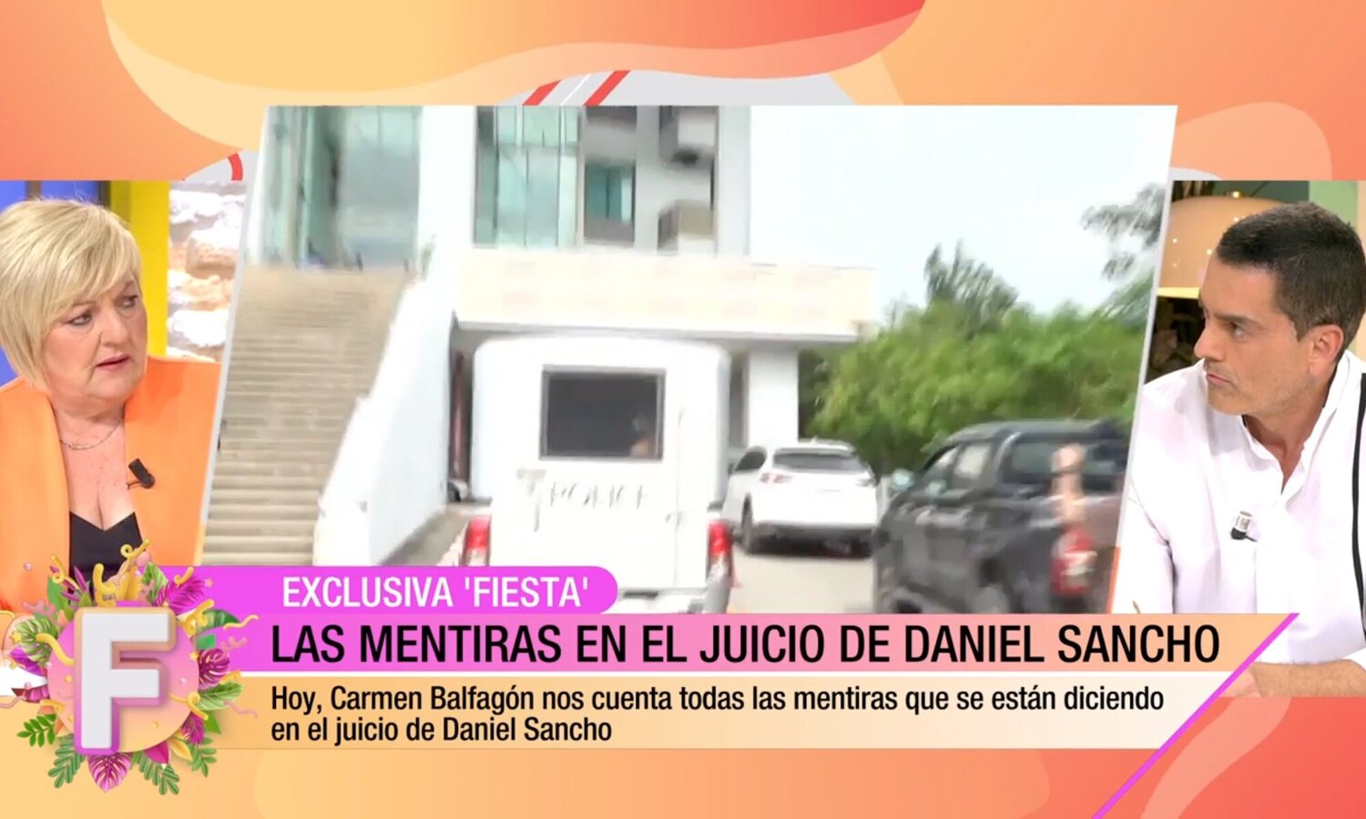 Las "mentiras" sobre el juicio a Daniel Sancho, aclaradas por Carmen Balfagón en 'Fiesta ...