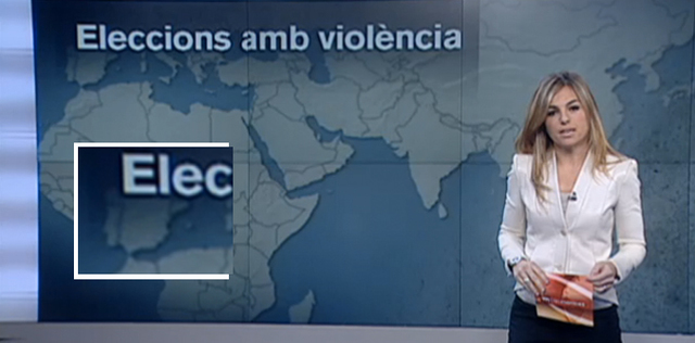 Un mapa de los informativos de TV3 muestra una Catalunya independiente ...