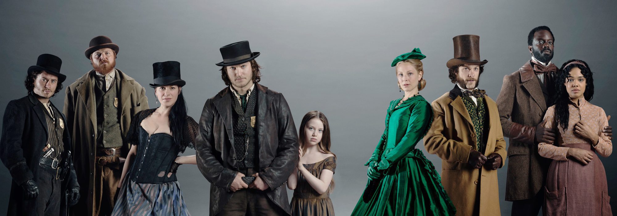 Personajes Copper. Reparto de actores