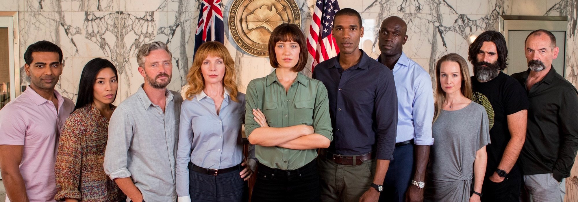 Reparto Pine Gap. Actores, personajes y equipo