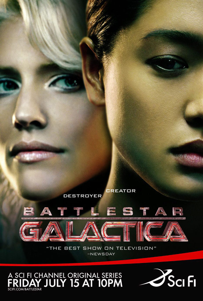 Personajes Battlestar Galactica. Reparto de actores
