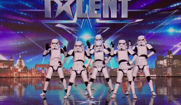 Storm Troopers bailando el "Single Ladies" de Beyoncé, la última sensación de 'Britain's Got ...