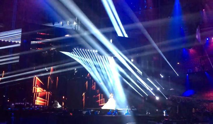 Dami Im (Australia) interpreta "Sound of Silence" en el Dress Rehearsal de Eurovisión 2016 ...