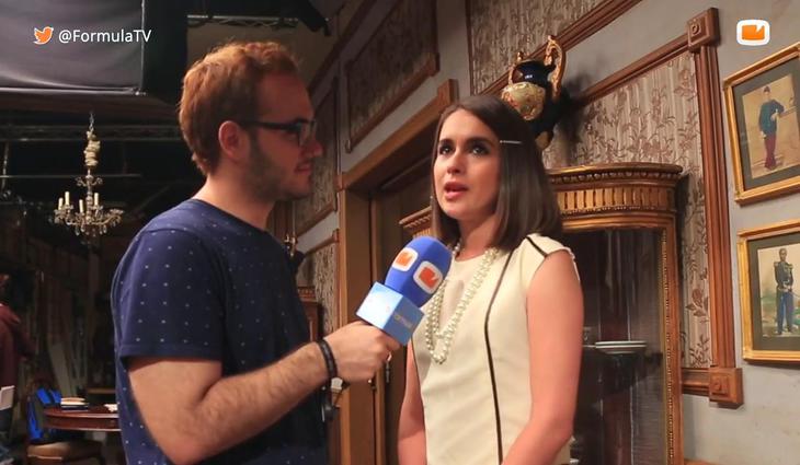 Giulia Charm ('El secreto de Puente Viejo'): "Hay actores que no saben ...