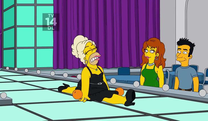 El crossover entre 'Los Simpson' y 'RuPaul' donde Homer saca a la luz ...