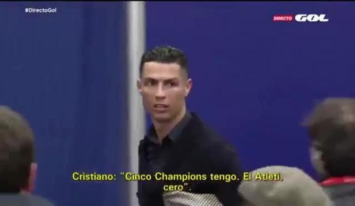 El feo gesto de Cristiano Ronaldo a las televisiones españolas: "Yo ...