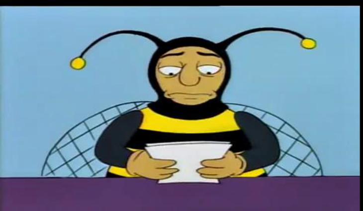 El Hombre Abeja de 'Los Simpson' estaba inspirado en Chespirito - Vídeo ...